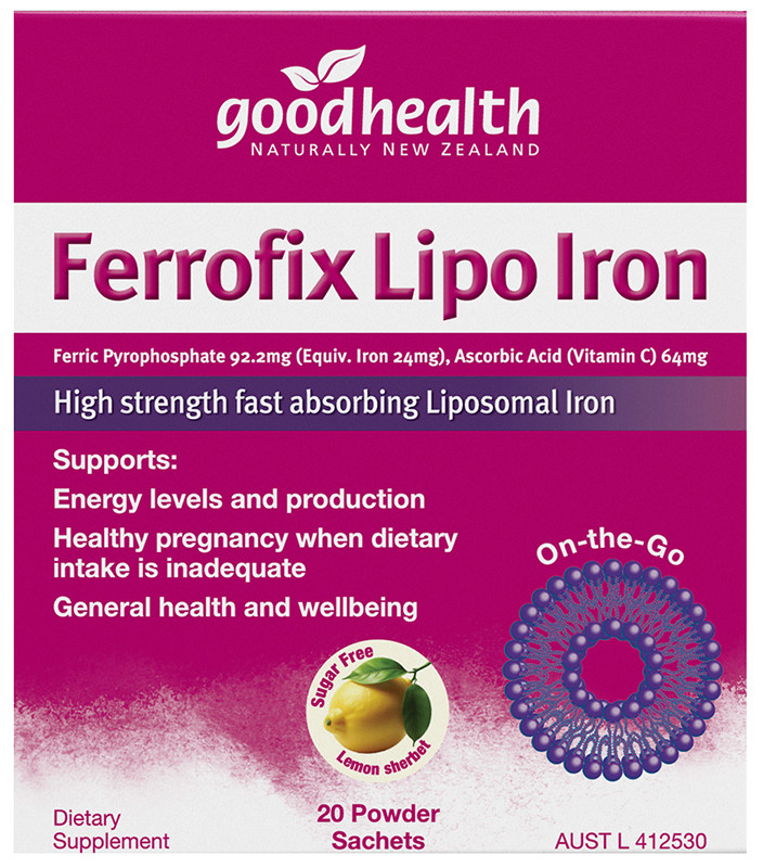 Buy Good Health Products Ferrofix Lipo Iron Online | Faithful to Nature