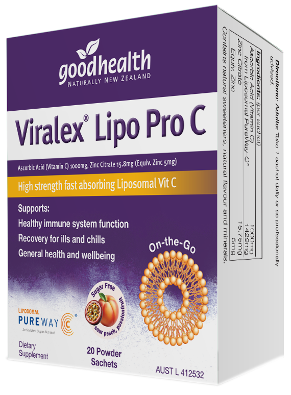 Buy Good Health Viralex® Lipo Pro C Sachets Online | Faithful to Nature