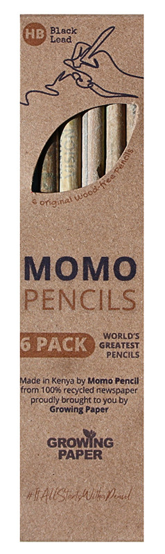 Buy Growing Paper MOMO Pencils Online | Faithful to Nature
