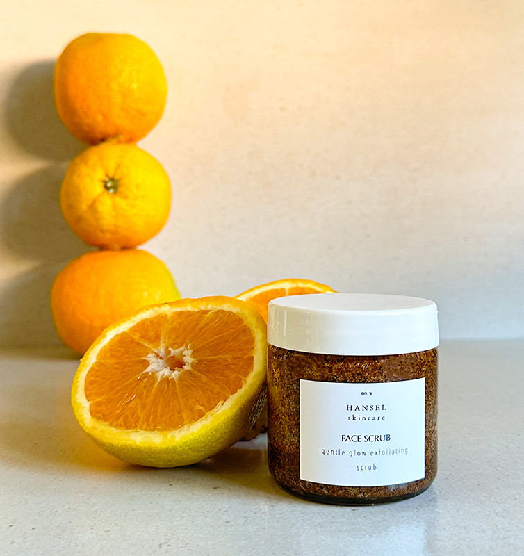 Buy Hansel Skincare Face Scrub Gentle Glow Online | Faithful to Nature