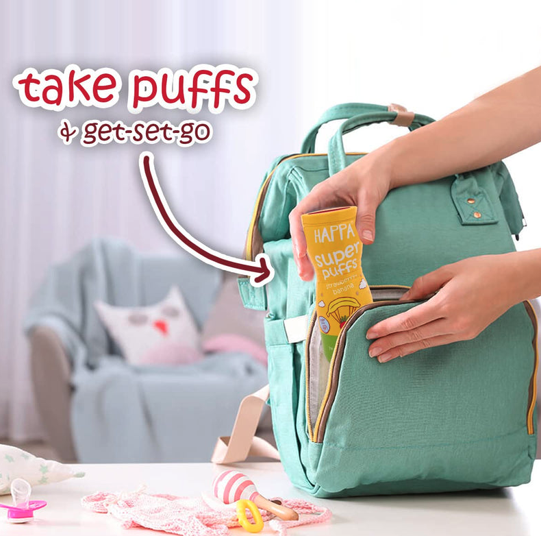 Buy Happa Apple & Cinnamon Puffs Online | Faithful to Nature