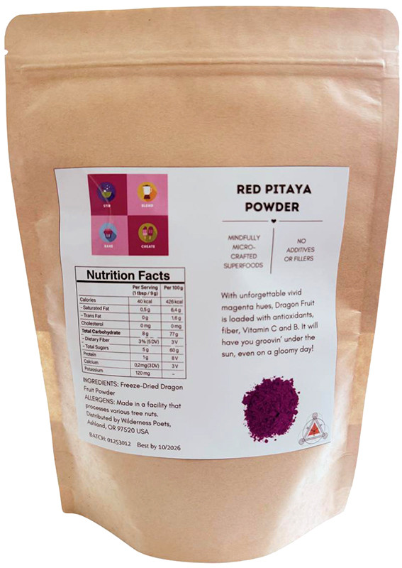 Buy Health Revel 100% Organic Dragon Fruit Powder (Red Pitaya) Online ...