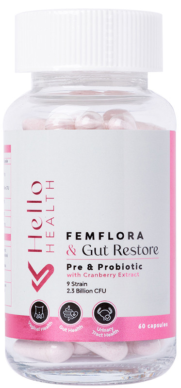 Buy Hello Health Fem Flora - Gut Restore Online | Faithful to Nature