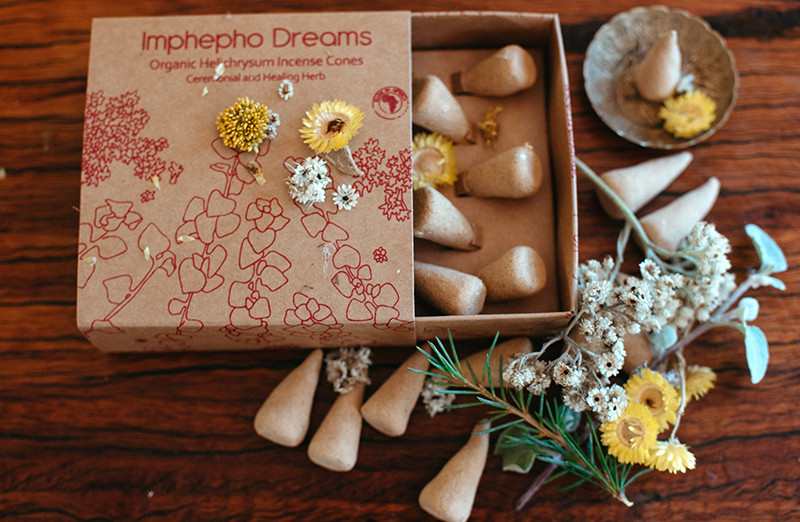 Buy Imphepho Dreams Incense Cones Online | Faithful to Nature