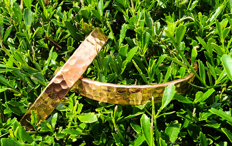 Buy Just Copper Dimple Copper Bracelet Online | Faithful to Nature