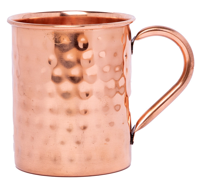 Buy Just Copper Dimple Copper Mug - Single Online | Faithful to Nature
