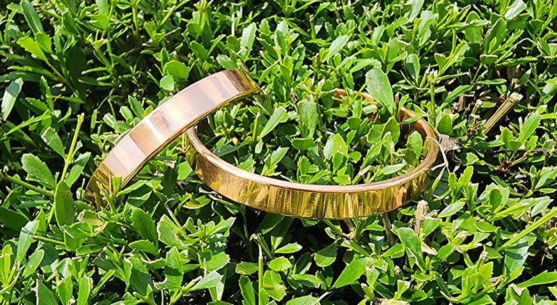 Buy Just Copper Smooth Copper Bracelet Online | Faithful to Nature