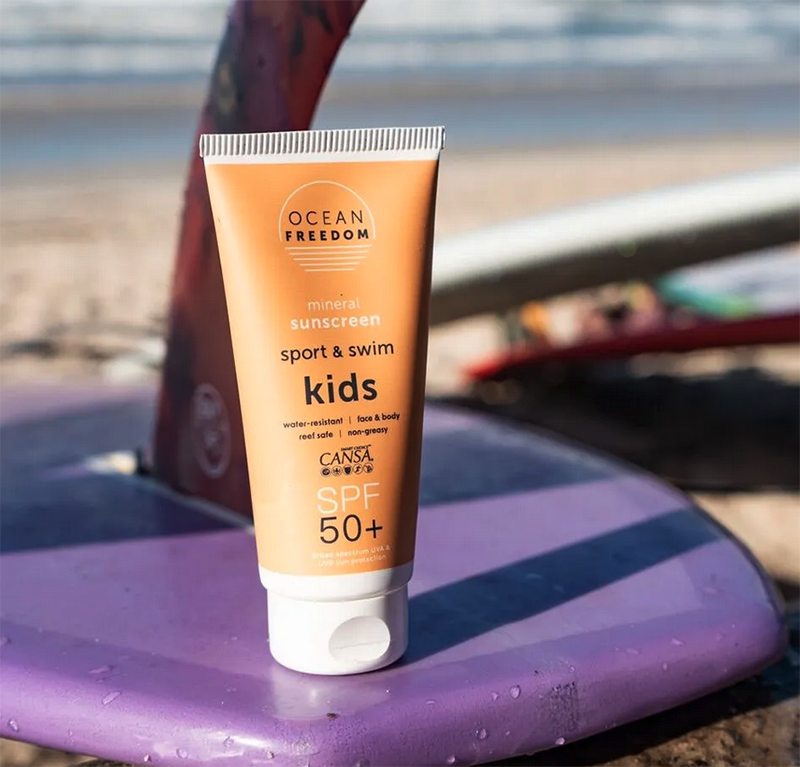 Buy Ocean Freedom Mineral Sunscreen Sport & Swim Kids SPF 50+ Online ...