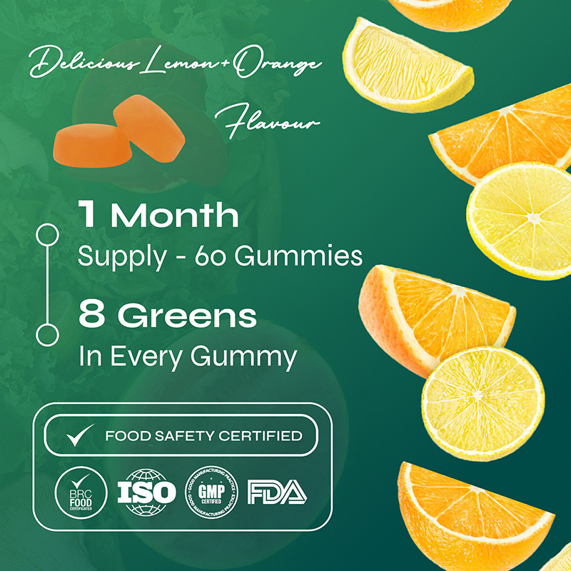 Buy Known Green Cleanse Gummies Lemon & Orange Online | Faithful to Nature