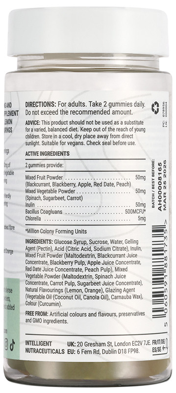 Buy Known Green Cleanse Gummies Lemon & Orange Online | Faithful to Nature