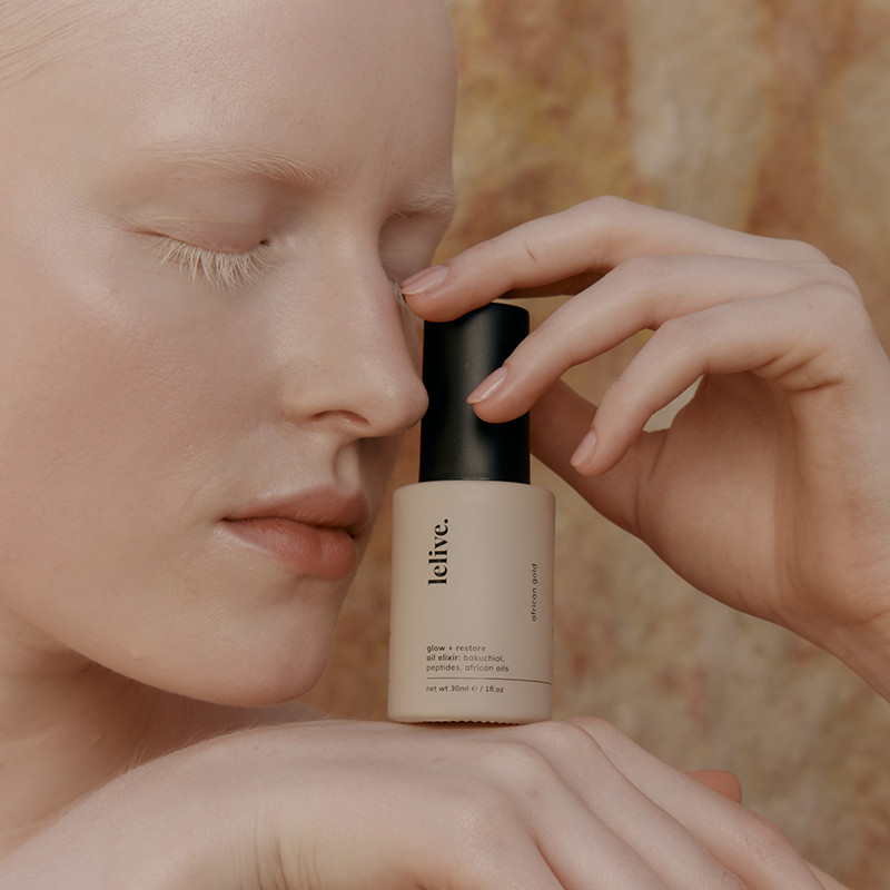 Buy Lelive. African Gold Peptide, Bakuchiol + African Oil Elixir Online ...