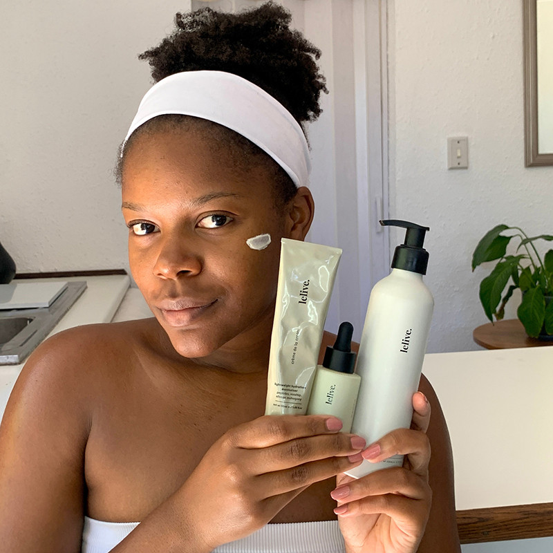 Buy Lelive. Bestselling 3 Step Routine - Brighten, Clarify + Glow All ...