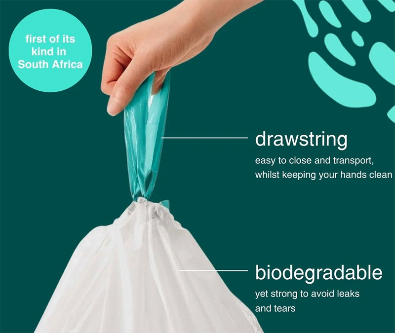 Buy Made4Earth Compostable Drawstring Bag S Online | Faithful to Nature