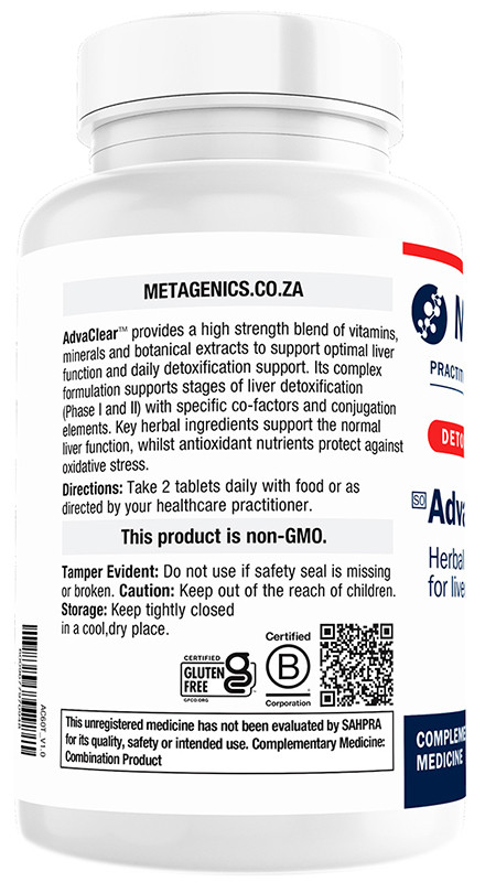 Buy Metagenics AdvaClear - Daily Detoxification Support Online ...