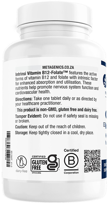 Buy Metagenics Intrinsi B12-Folate - Nervous System & Cardiovascular ...
