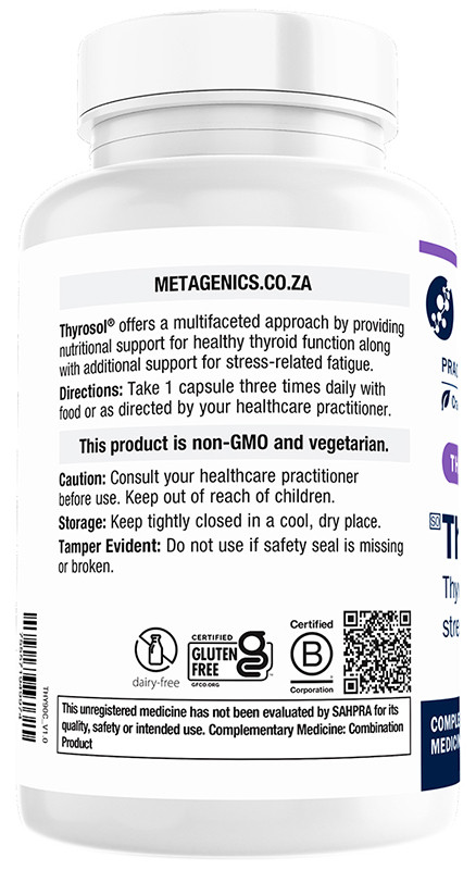 Buy Metagenics Thyrosol - Thyroid Support Online | Faithful to Nature