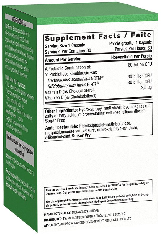 Buy Metagenics UltraFlora IB Probiotic 30's Online | Faithful to Nature