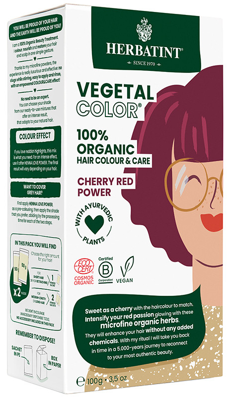 Buy Herbatint Vegetal Color - Cherry Red Power Online | Faithful to Nature