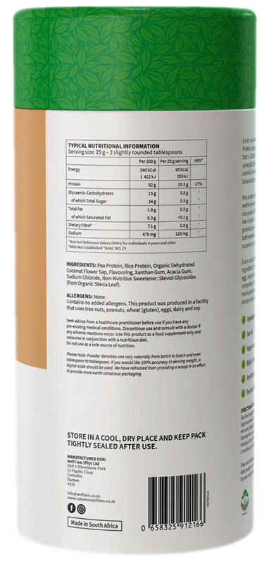 Buy Nature's Nutrition - Plant Protein Shake - Vanilla Caramel Online ...