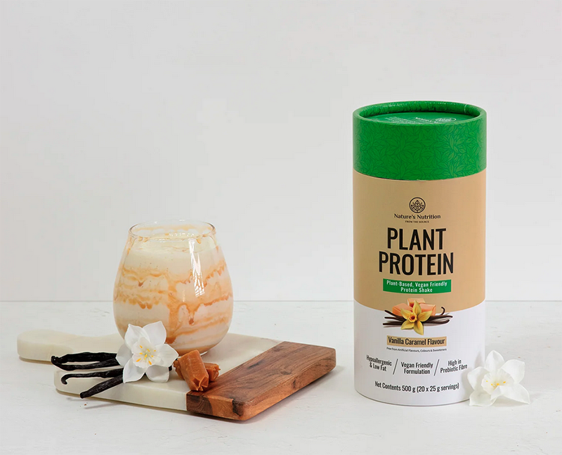 Buy Nature's Nutrition - Plant Protein Shake - Vanilla Caramel Online ...
