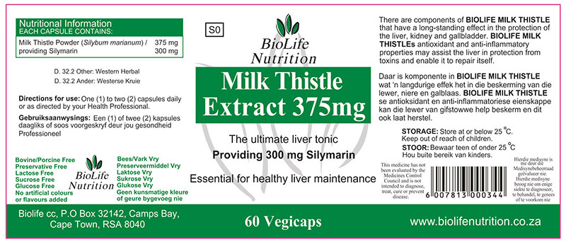 Buy Biolife Milk Thistle Extract Online | Faithful to Nature