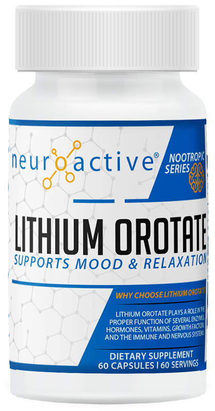 Buy NeuroActive Lithium Orotate Online | Faithful to Nature