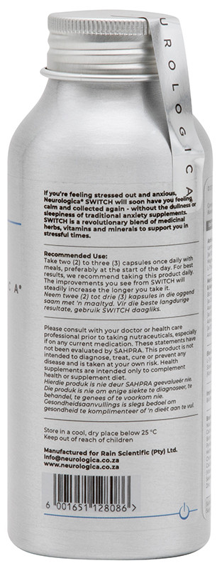 Buy Neurologica Nootropics SWITCH - Anxiety & Stress Management 45 ...