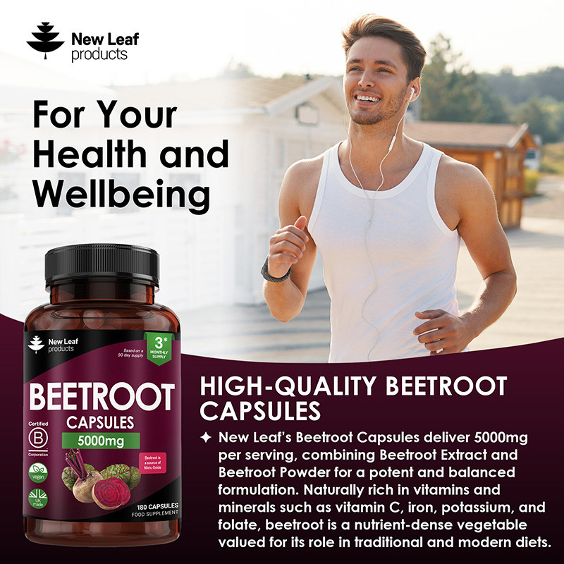 Buy New Leaf Beetroot Capsules Online | Faithful to Nature