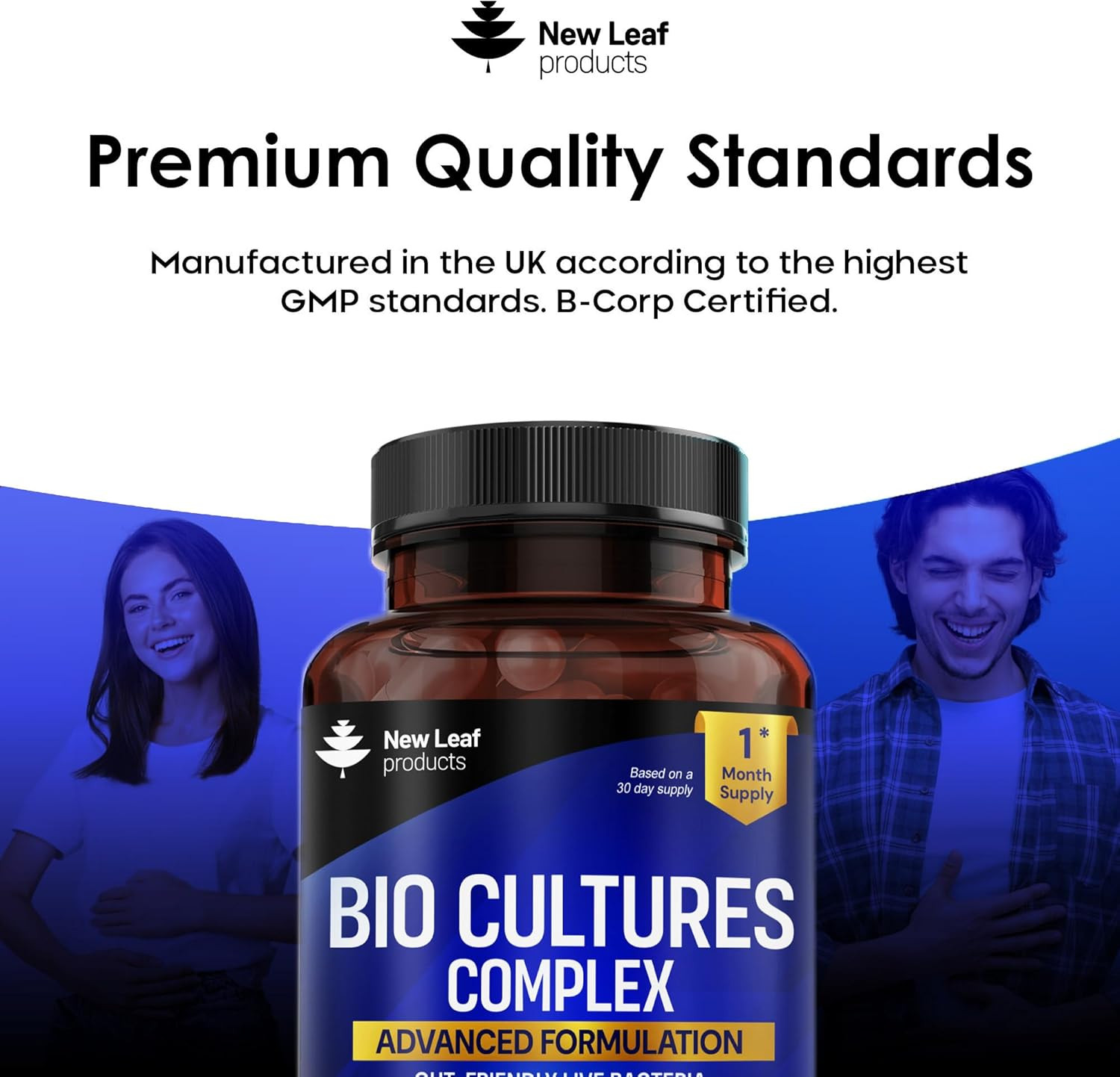 Buy New Leaf Bio Cultures Probiotics Online | Faithful to Nature