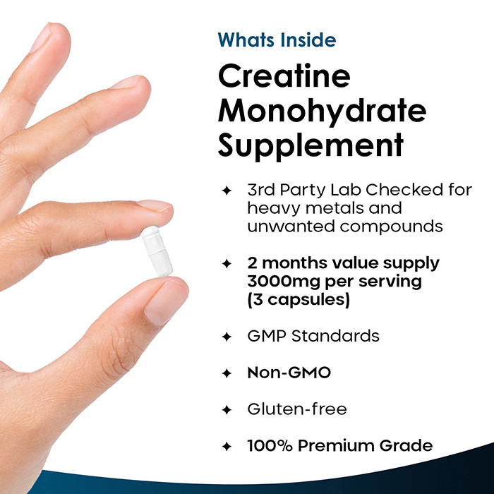 Buy New Leaf Creatine Monohydrate Tablets Online | Faithful to Nature