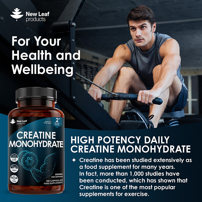 Buy New Leaf Creatine Monohydrate Tablets Online | Faithful to Nature