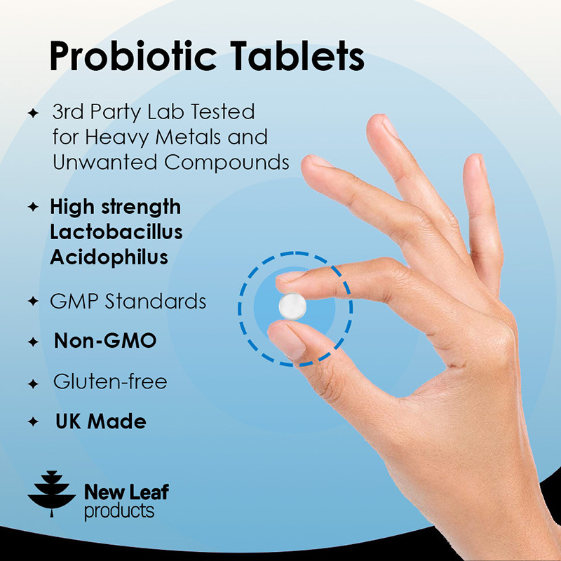 Buy New Leaf High Strength CFU Probiotic 6 Month Supply Online ...