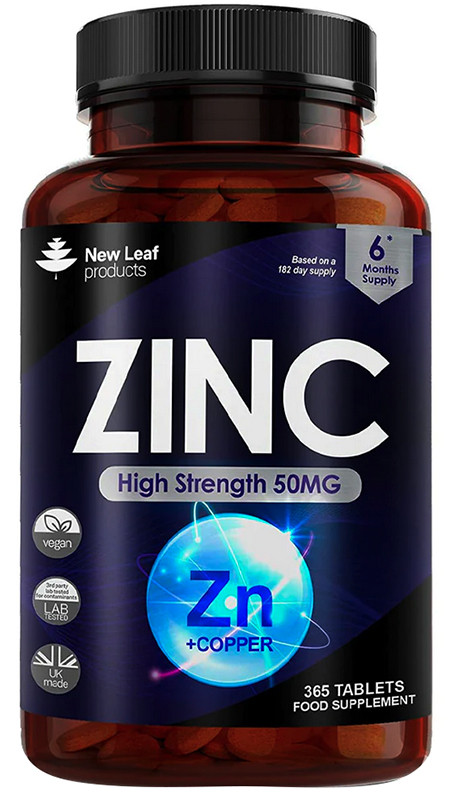 Buy New Leaf High Strength Zinc 6 Month Supply Online | Faithful to Nature