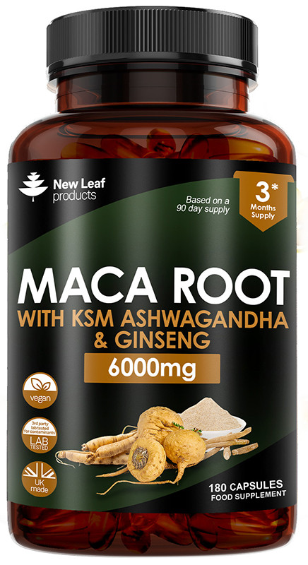 Buy New Leaf Maca Root Tablets With Ashwagandha Online | Faithful to Nature