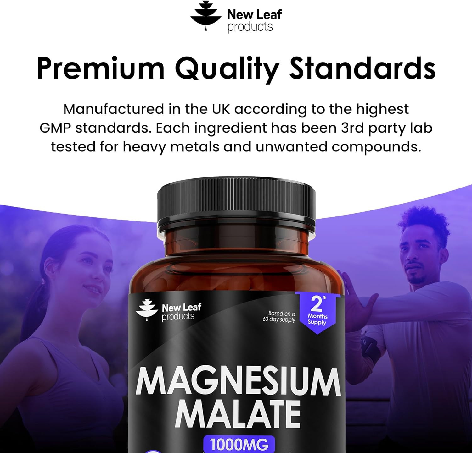Buy New Leaf Magnesium Malate Online | Faithful to Nature