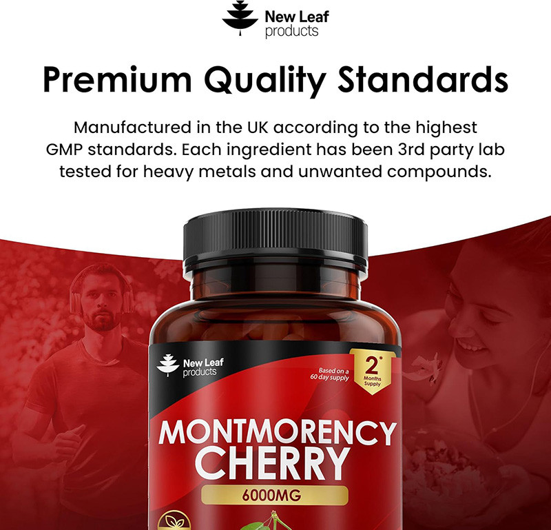 Buy New Leaf Montmorency Cherry Tablets Online | Faithful to Nature