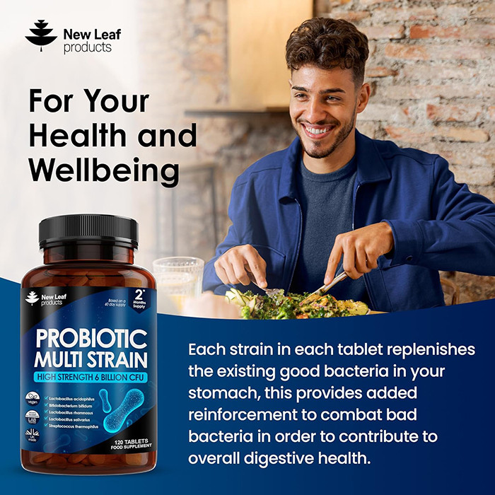 Buy New Leaf Probiotic Multi Strain tablets Online | Faithful to Nature