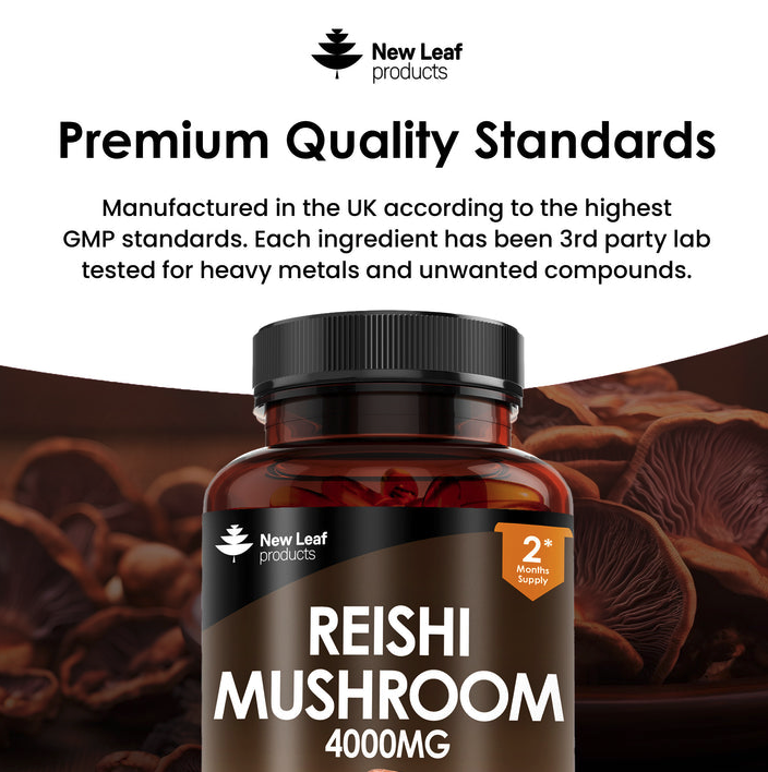 Buy New Leaf Reishi Capsules Online | Faithful to Nature
