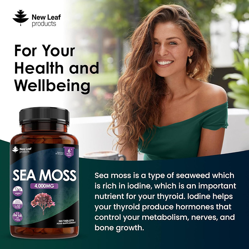 Buy New Leaf Sea Moss Tablets 6 Month supply Online | Faithful to Nature