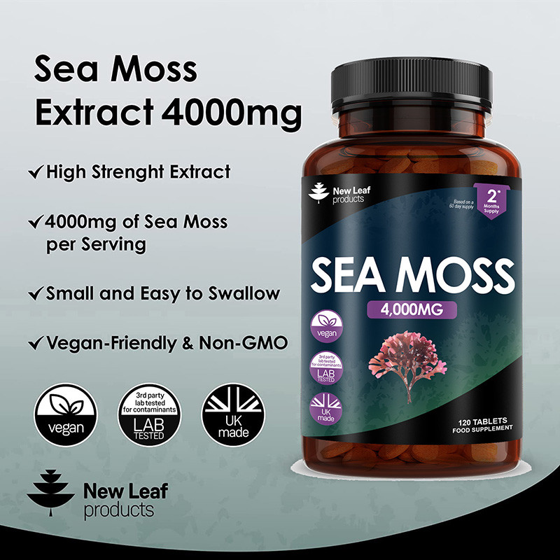 Buy New Leaf Sea Moss Tablets Online | Faithful to Nature