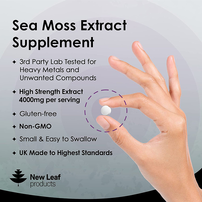 Buy New Leaf Sea Moss Tablets Online | Faithful to Nature