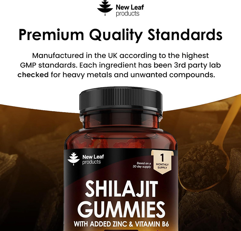 Buy New Leaf Shilajit Gummies Online | Faithful to Nature