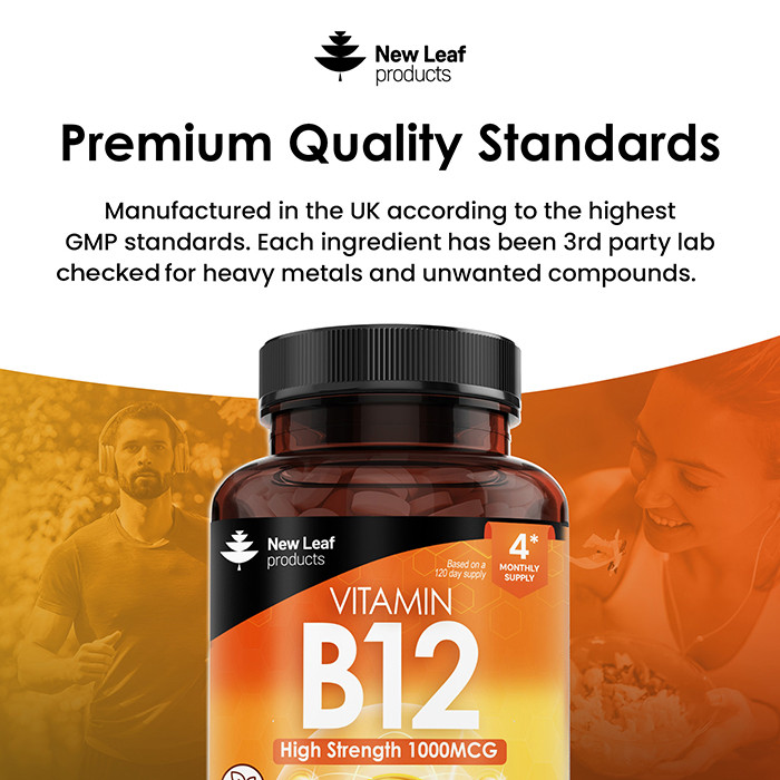Buy New Leaf Vitamin B12 Online | Faithful to Nature