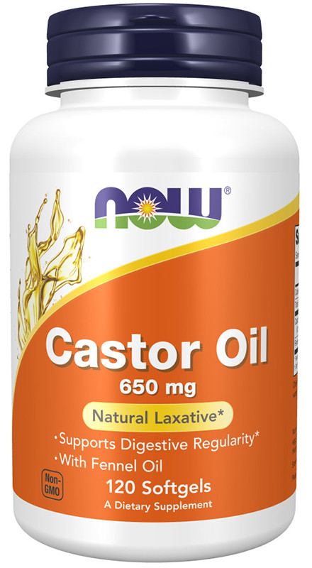 Buy Now Foods Castor Oil 650mg Online | Faithful to Nature