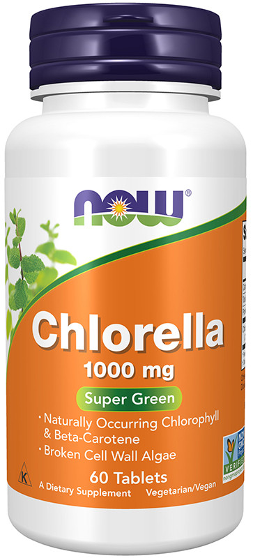 Buy Now Foods Chlorella Tablets 1000mg Online | Faithful to Nature