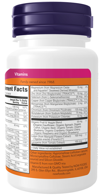 Buy NOW Foods Daily Vits™ Online | Faithful to Nature