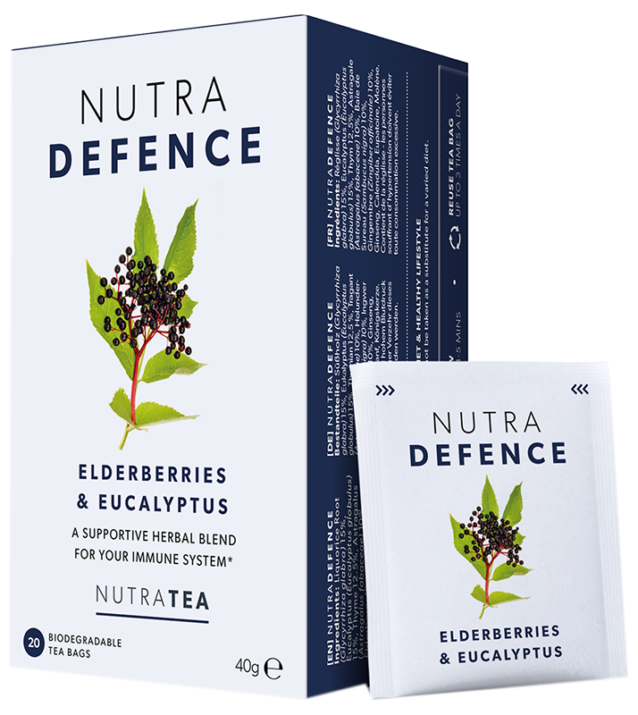 Buy NutraDefence Immune Support Tea - Elderberry & Eucalyptus Online ...