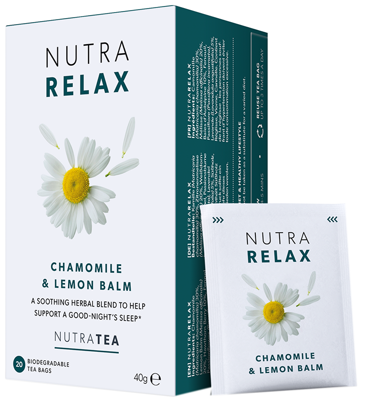 Buy NutraRelax Sleep & Calm Tea - Chamomile & Lemon Balm Online ...