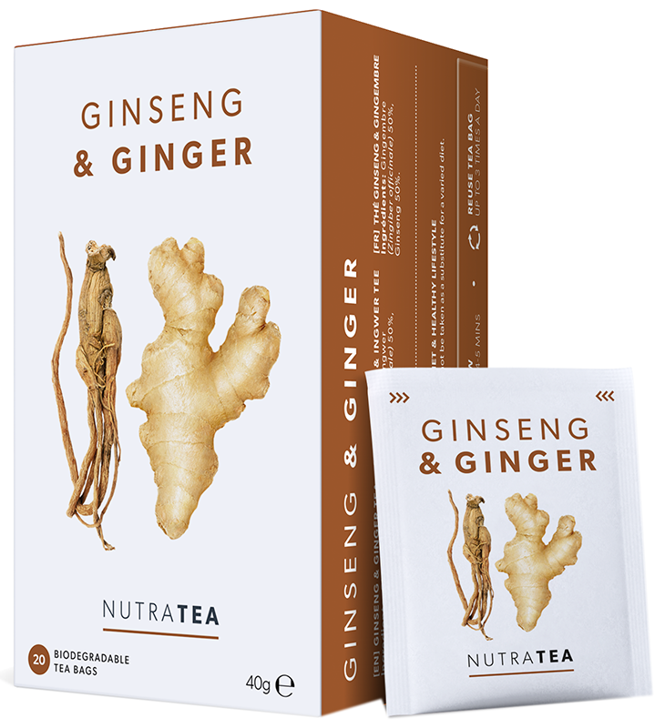 Buy Nutratea Ginseng & Ginger Tea Online | Faithful to Nature
