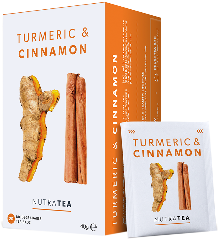 Buy Nutratea Turmeric & Cinnamon Tea Online | Faithful to Nature